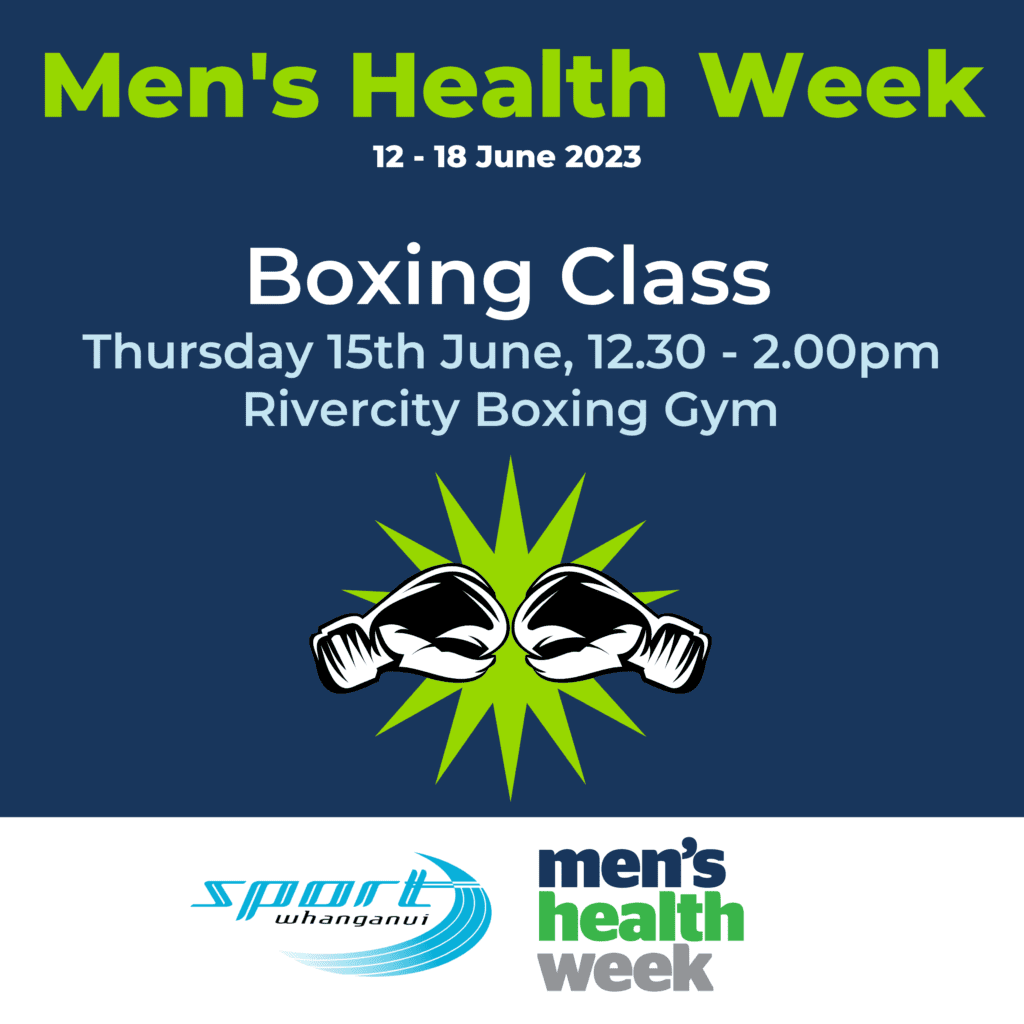 Men's Health Week Boxing Class - Sport Whanganui