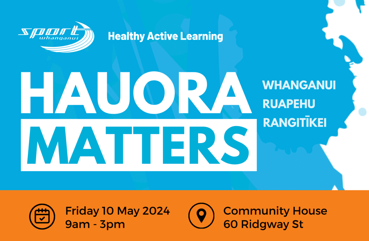 Hauora Matters - Sport Whanganui