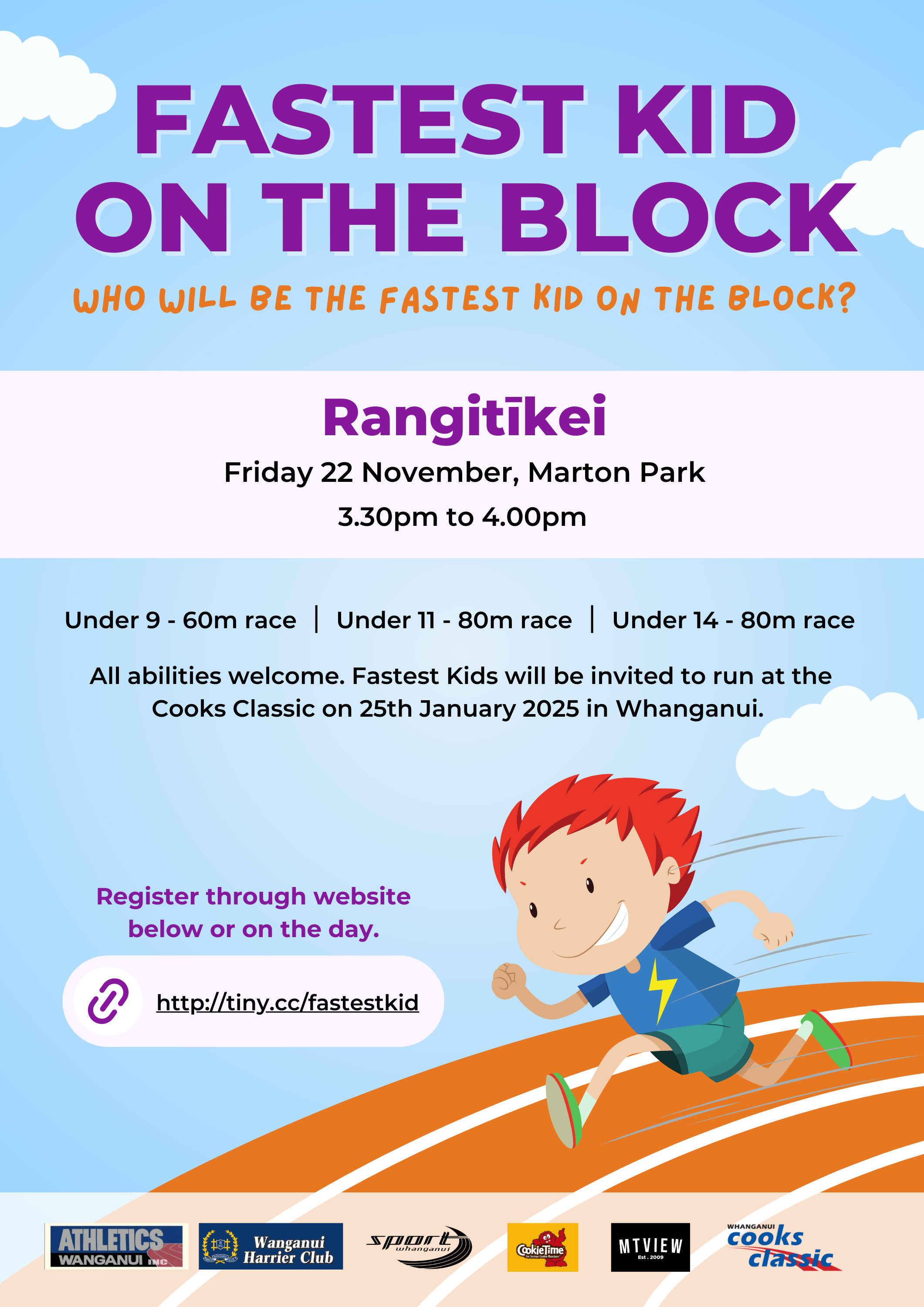 Fastest Kid on the Block - Rangitīkei - Sport Whanganui