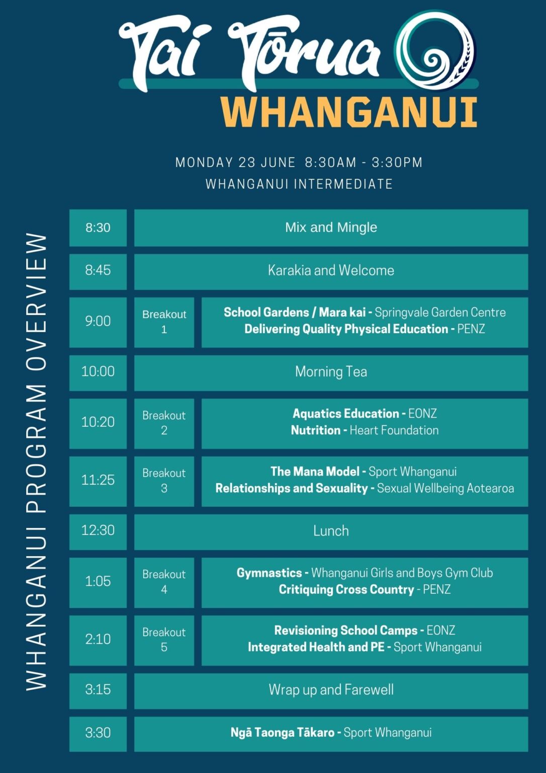 Tai Tōrua - HPE PLD - Sport Whanganui